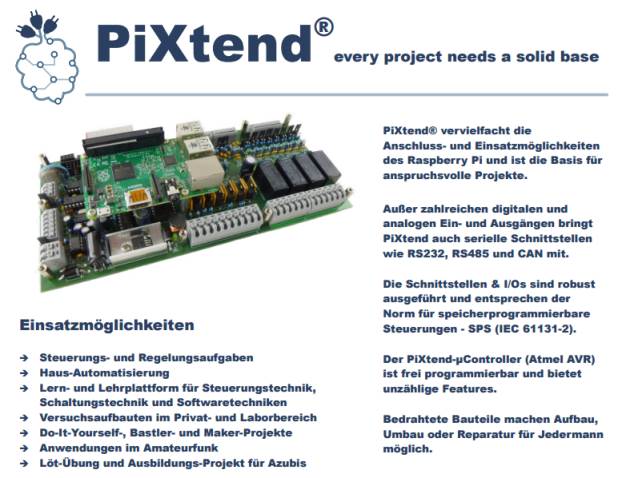Pixtend Codesys Und Logicals Sps Steuerungen Mit Raspberry Pi Merkbar